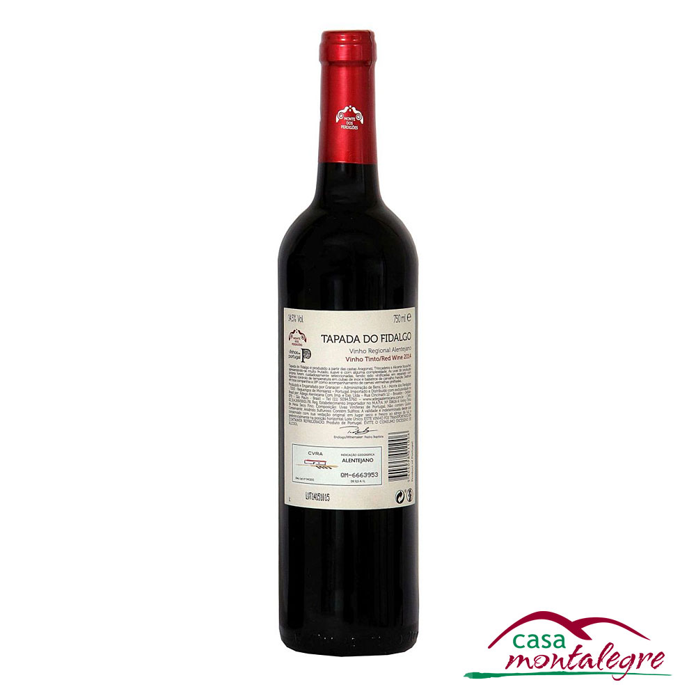 Vinho Tapada do Fidalgo - Empório e Adega