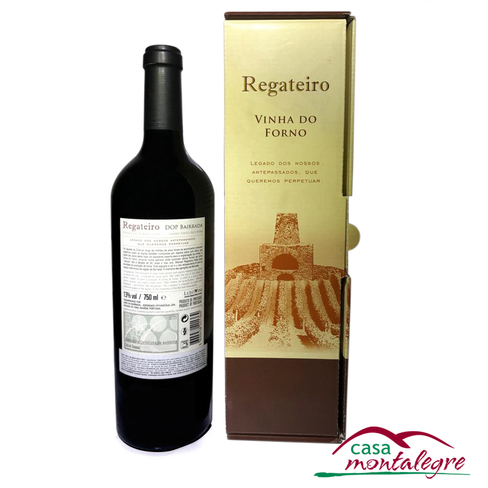 Vinho Tinto Seco Regateiro Vinha do Forno DOC - Empório e Adega