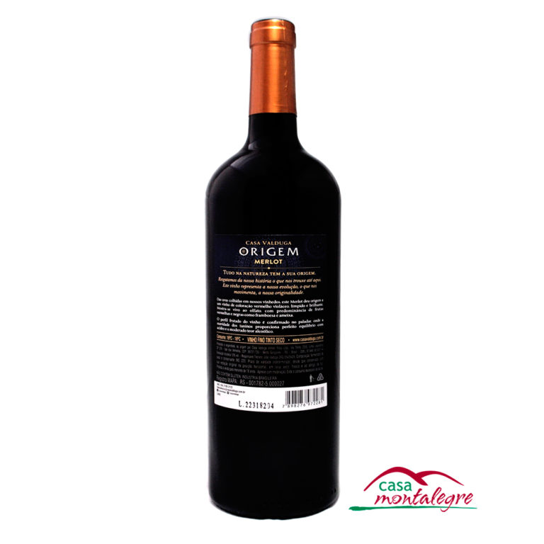 Vinho Origem Merlot - Empório e Adega